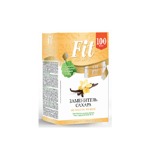 Fit Parad №22 Заменитель сахара в стиках 100 шт Ваниль Fit Parad купить ...