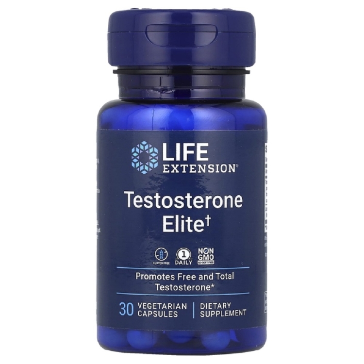 Testosterone Elite Life Extension 30 vcaps купить по доступной цене в ...
